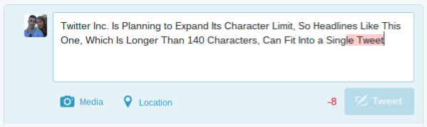 Twitter Inc. Is Planning to Expand Its Character Limit, so Headlines ...
