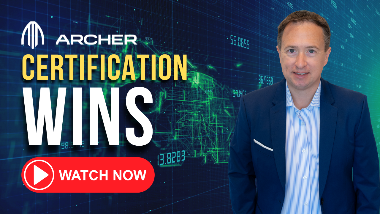 Archer Stock Could Soar as Certification Approval Advances