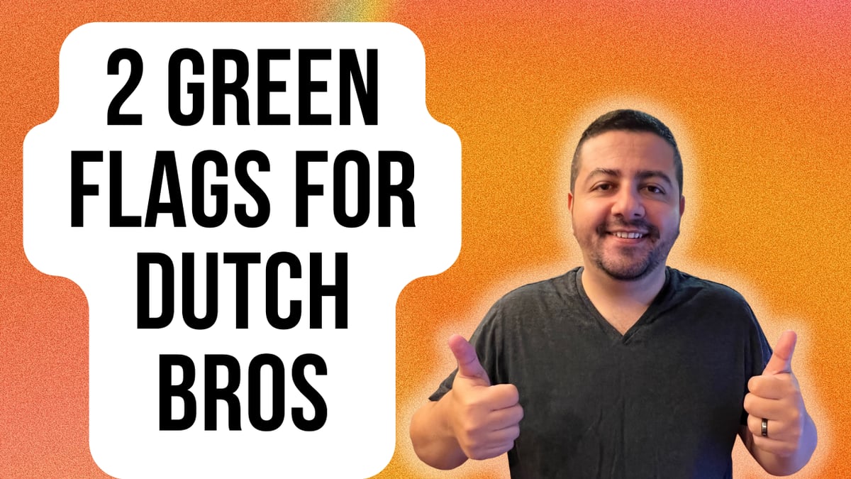 2 Green Flags for Dutch Bros Stock | The Motley Fool