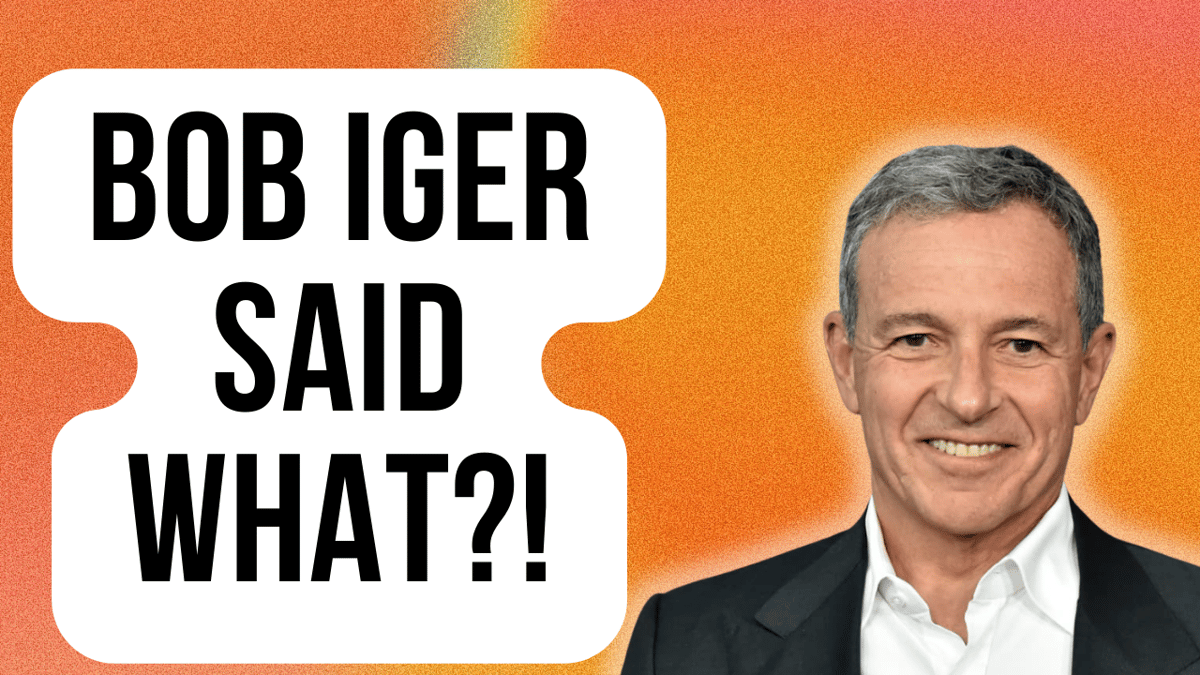 You Won't Believe What Disney CEO Bob Iger Said About Netflix | The ...